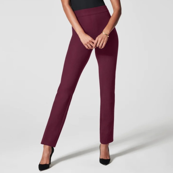 SPANX | Pants & Jumpsuits | Nwt Spanx The Perfect Pant Slim Straight ...